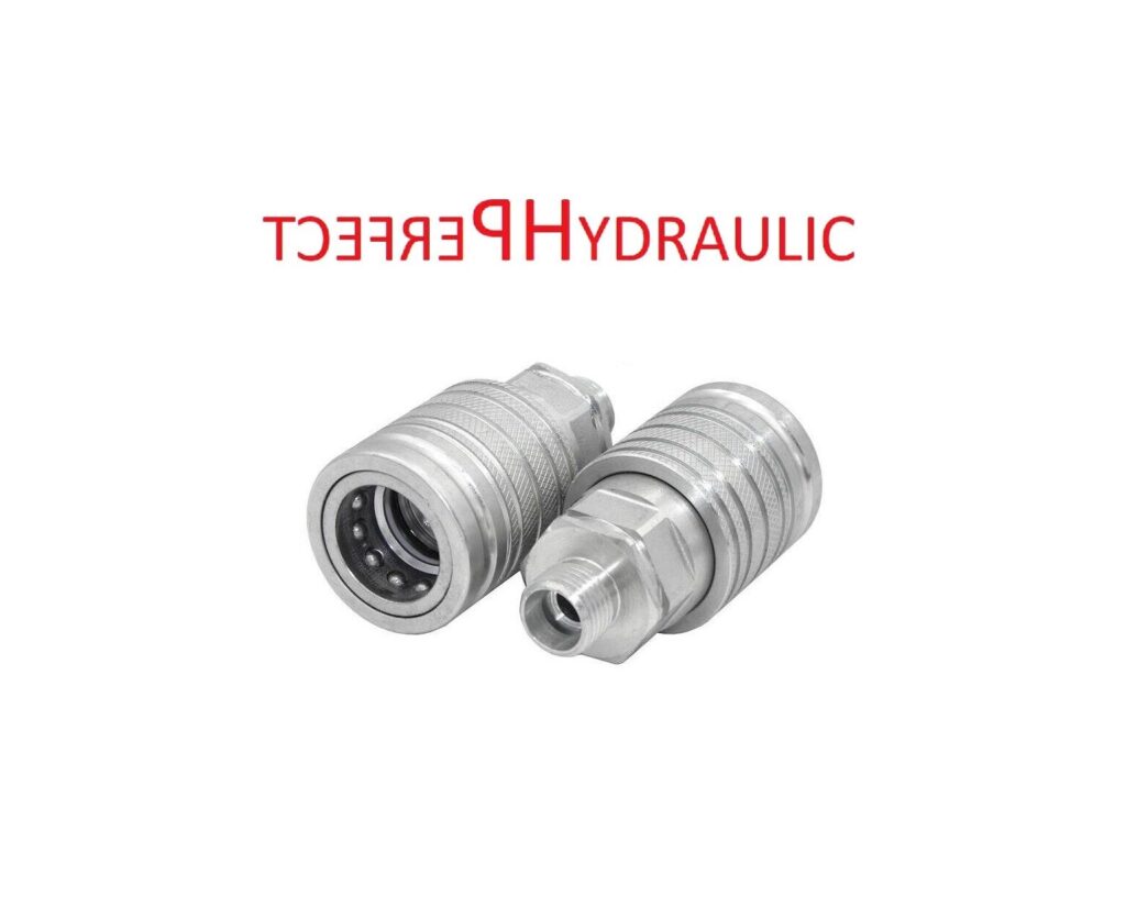 Hydraulic quick coupling female socket iso-a external thread M16x1.5 ...